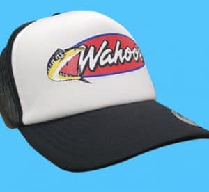 Wahoo’s Fish Taco Trucker Hat (Black and White) – Wahoo's Fish Taco